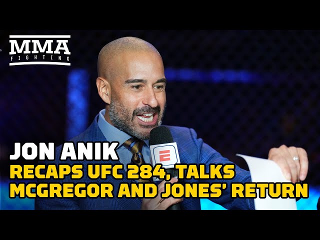 UFC commentator reveals he got hit with "burger and fries" in the ...