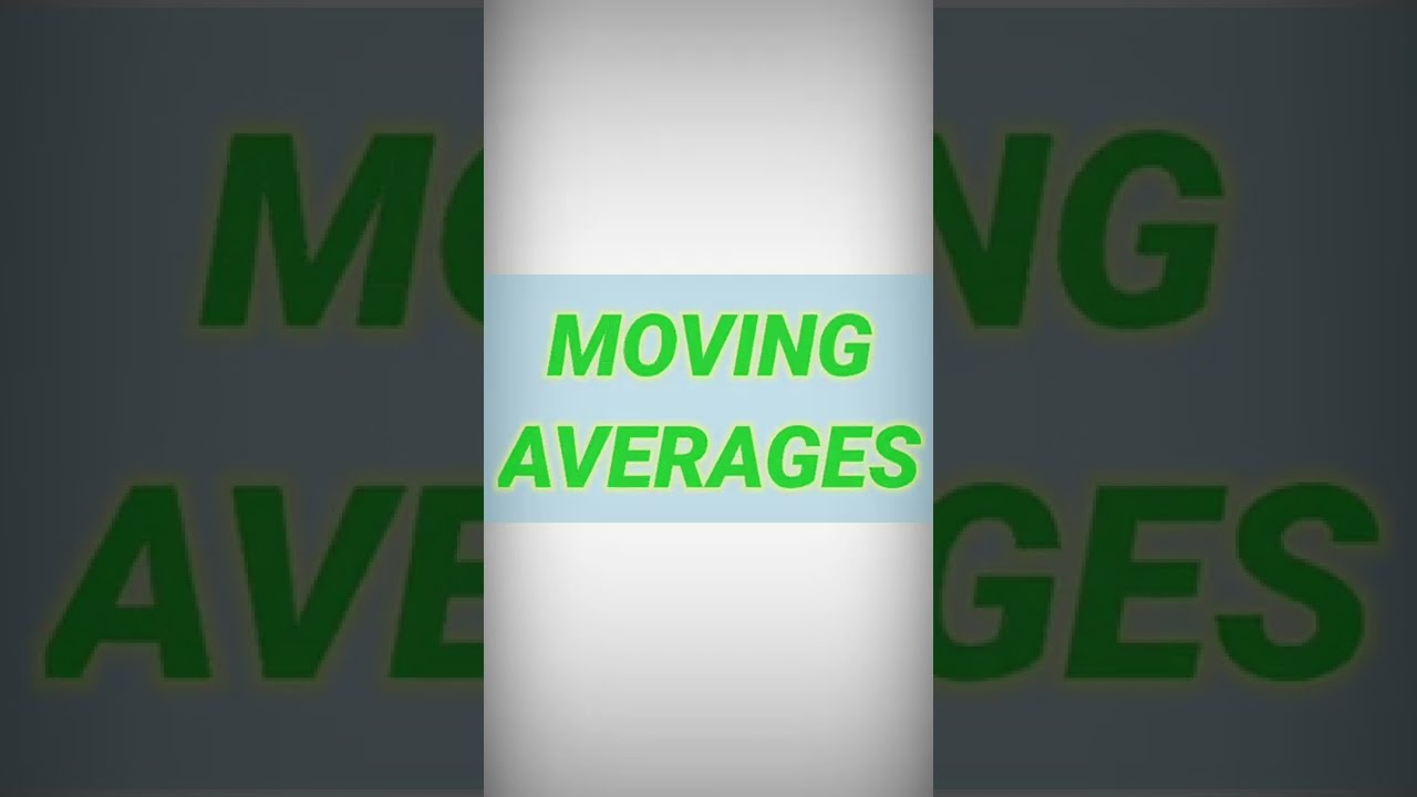 Stock Market for Beginners - How To Use Moving Averages as a BUY & SELL Indicator #shorts