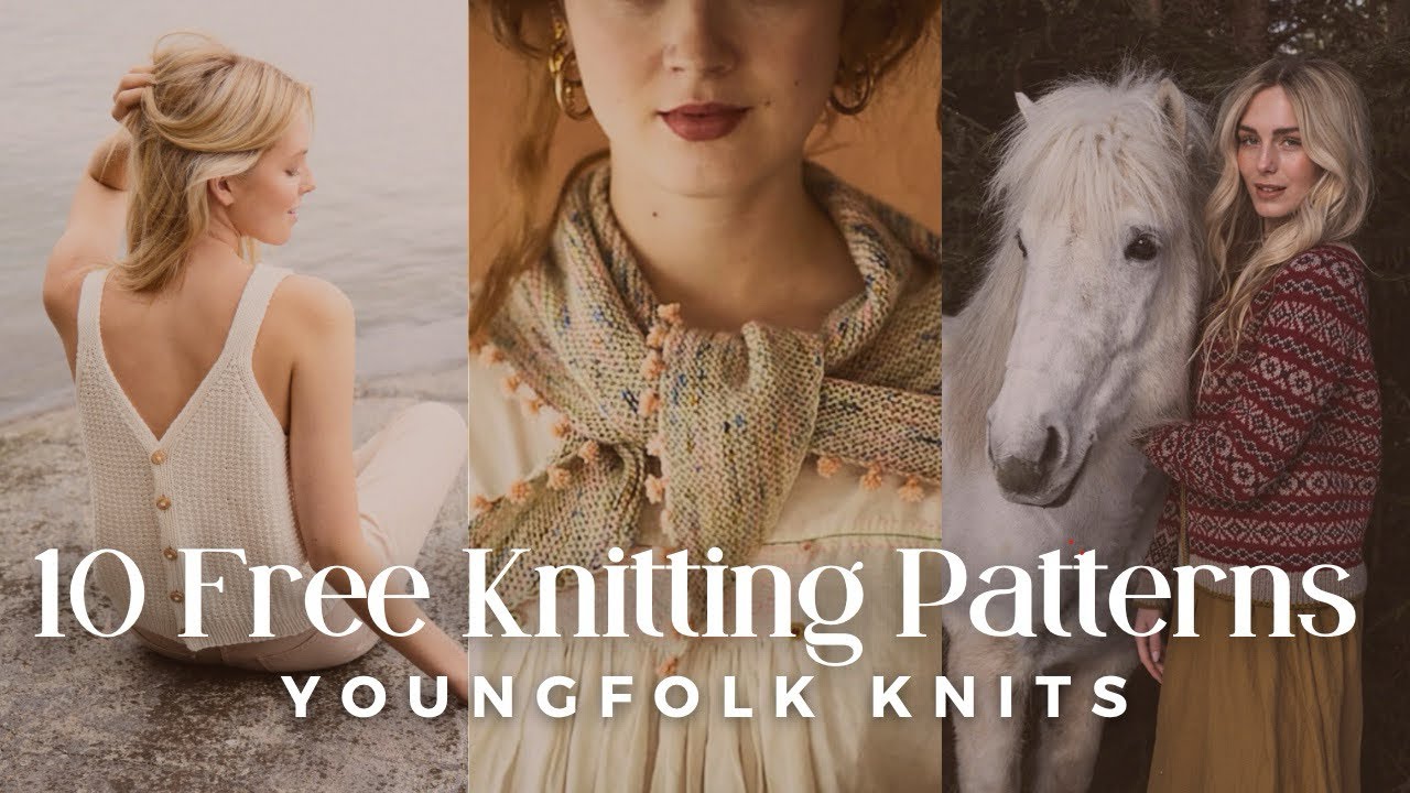 10 FREE Knitting Patterns | Curated by YoungFolk Knits