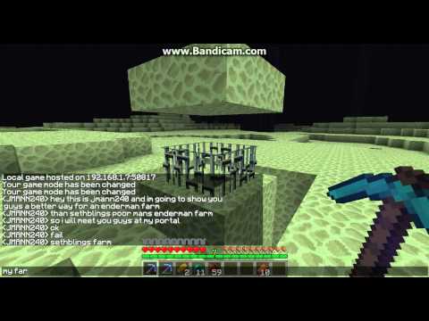best enderman farm Minecraft Project