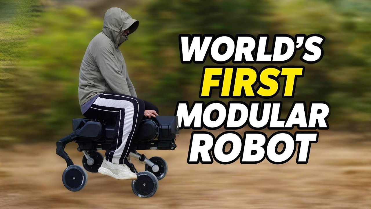 This Chinese Modular Robot Can TRANSFORM — Meet D1!