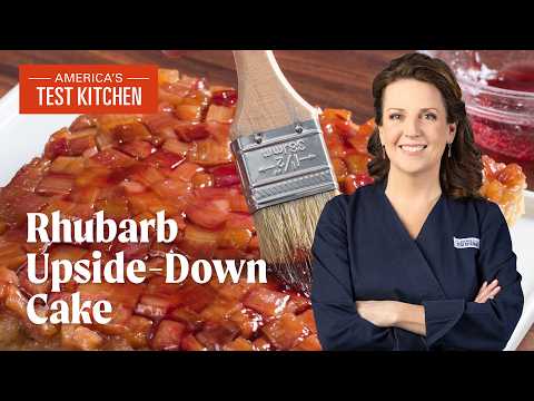 Three-Layer Rhubarb Cake: Easy Springtime Dessert