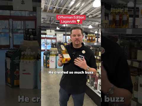 Nick Offerman Lagavulin at BevMo! #bevmo #scotch #nickofferman