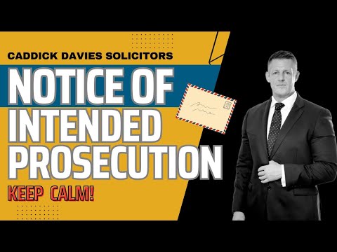 🚨Notice of Intended Prosecution: A Comprehensive UK Motoring Law Guide 🇬🇧