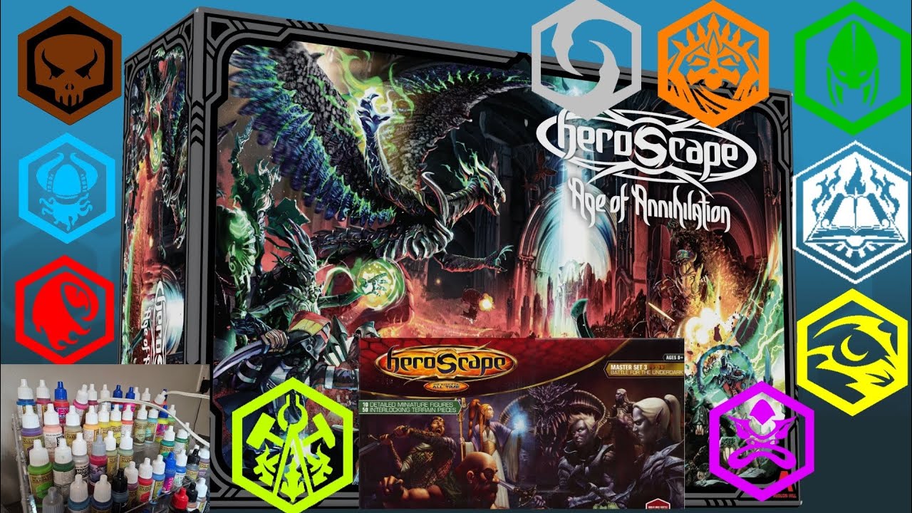 Learn the Heroscape Shadow Tile, Treasure Glyph, Multi-Life Squad, Uncommon, and Flag Bearer Rules.