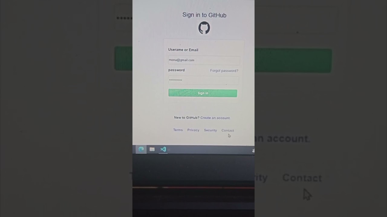 Create a GitHub Login Page use HTML CSS @alltimenewone8759 #github #login #page #creator #coaching
