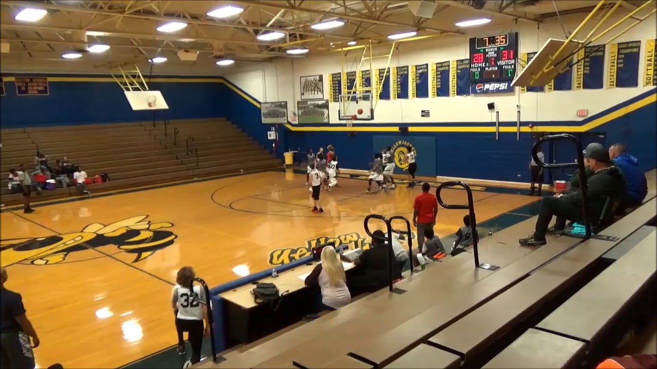 Peyton Comtpon 8th Grade b-ball highlights 2017-18
