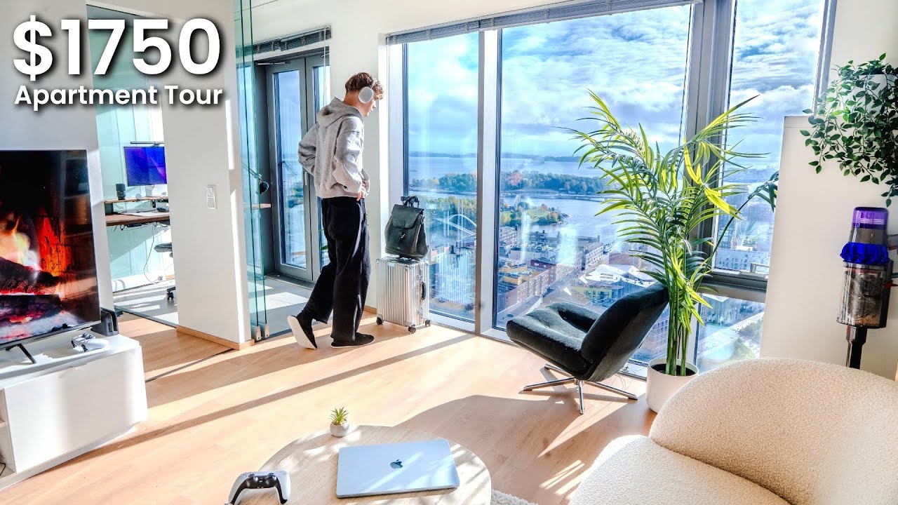 My DREAM Highrise Apartment Tour | $1750/mo Living Alone
