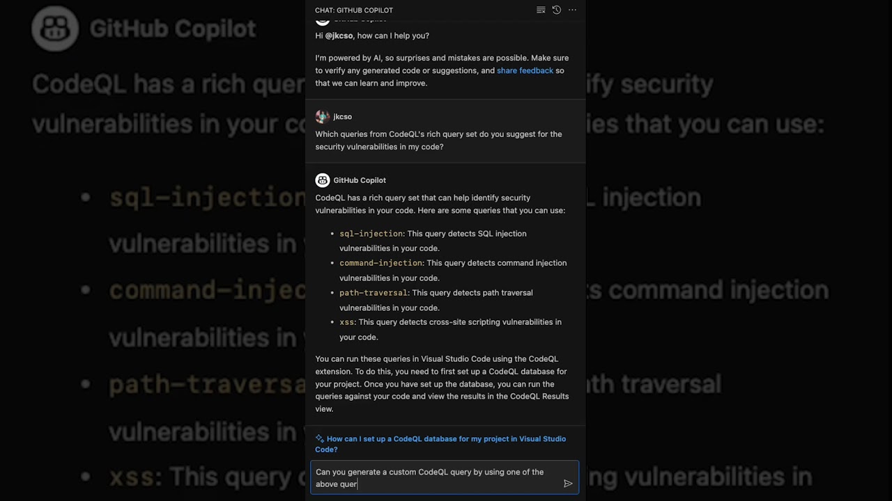 Master CodeQL: Boost Productivity with GitHub Copilot #Shorts
