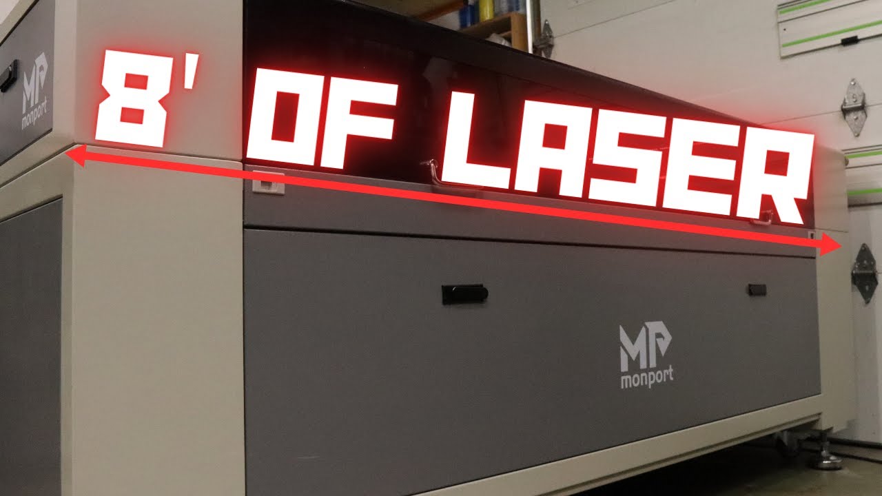 What Can a 150W Laser REALLY Cut? | Monport EFFI16s Cut Testing & Craft Fair Prep