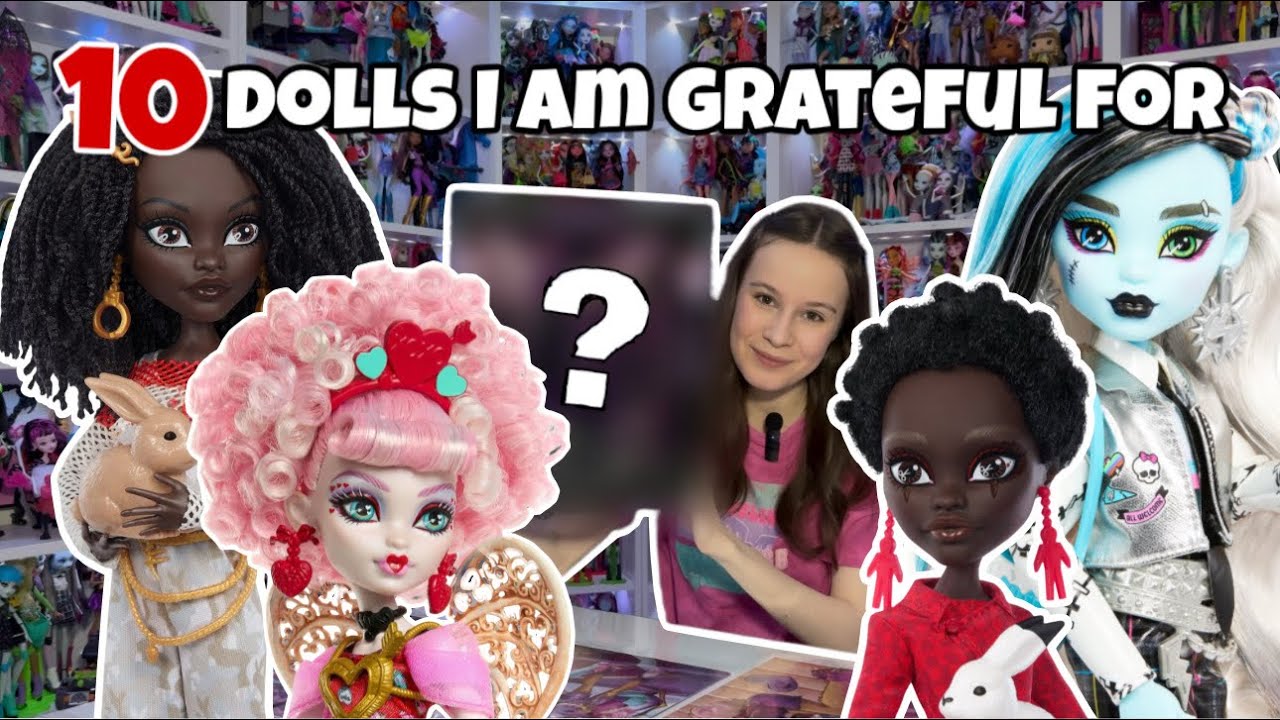 My TOP 10 Monster High Dolls of the year - Doll Collector Reveals