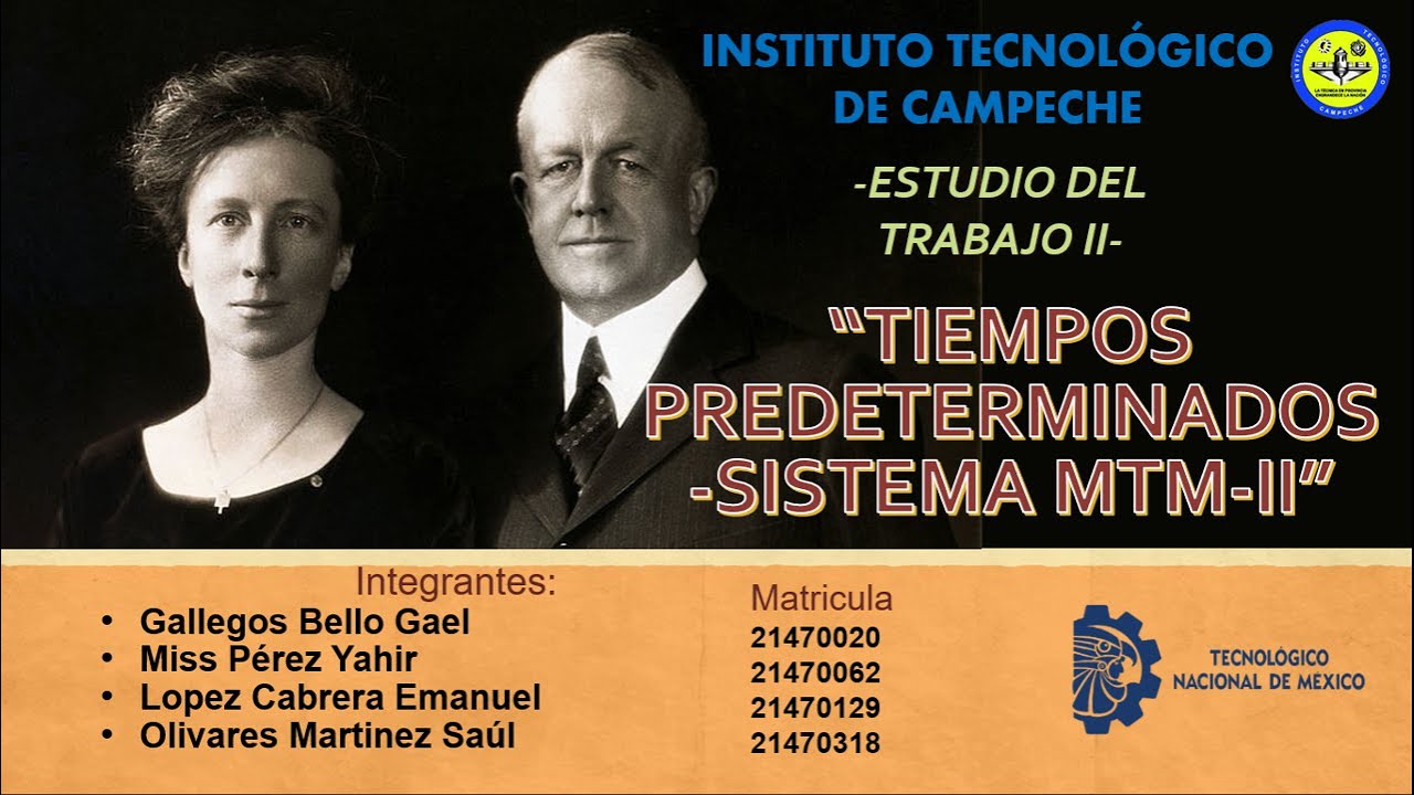 Sistema de tiempos predeterminados Método MTM 2