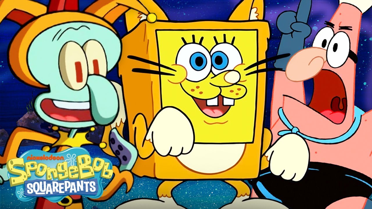 SpongeBob’s Costume Party! | Best Outfits & Disguises | SpongeBob