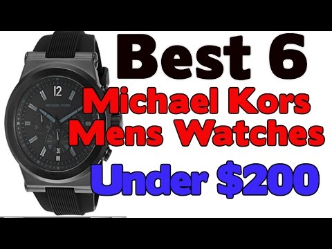 6 Best Michael Kors Mens Watches Amazon under $200