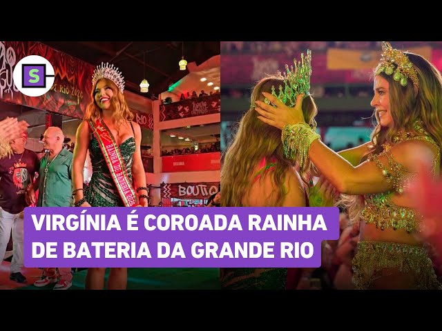 Carnaval 2026: Virginia Fonseca é coroada na quadra da Grande Rio