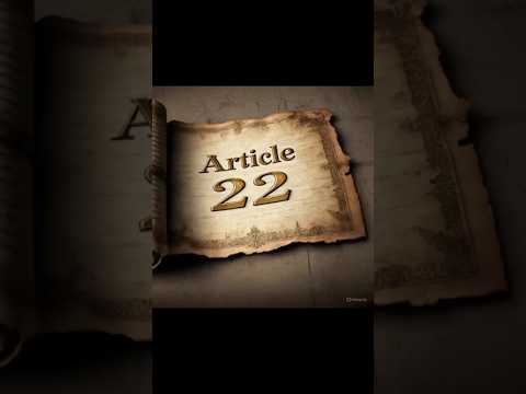 "गिरफ्तारी के बाद भी हक ज़िंदा रहते हैं – जानिए Article 22!" ✅👮♂️⚖️#IndianConstitutionbyStrvon