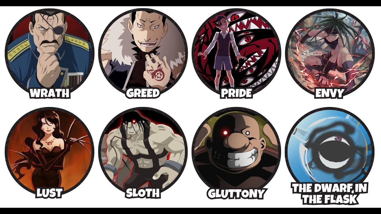 Every Homunculus in Full Metal Alchemist Explained in 11 Minutes