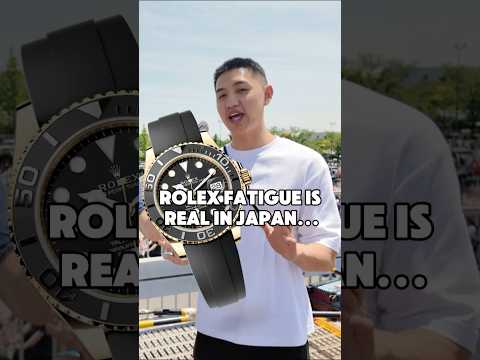 Rolex fatigue happening in Japan! Would you agree? #japan #watch #rolex #fatigue