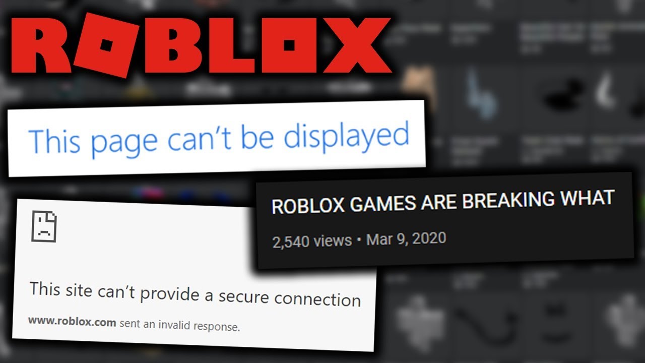 Roblox has been having SERIOUS ISSUES lately...
