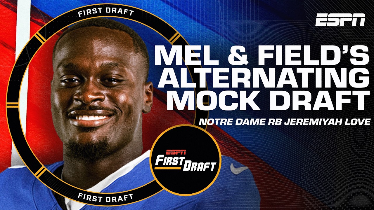 🚨2026 ALTERNATING MOCK DRAFT🚨 w/Mel Kiper Jr. & Field Yates! | First Draft🏈