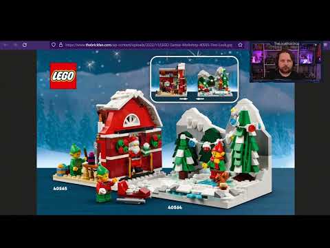 LEGO NEWS Nov22 Black Friday Sales, Series 24 Descriptions, Santa's Workshop
