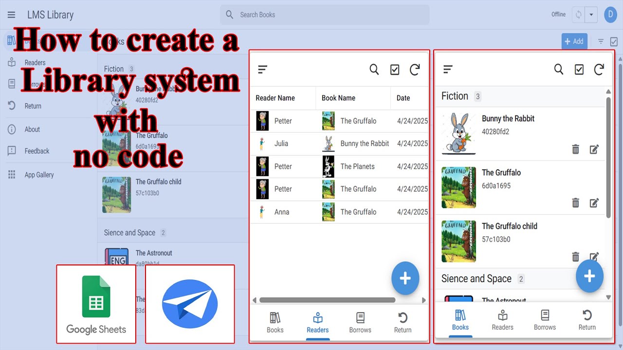 Build a Library System With No Code Part 1