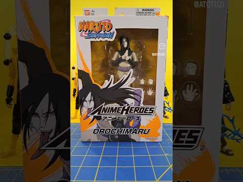 Orochimaru & Kakashi #naruto #animeheroes #unboxing #actionfigures #anime #toycollection