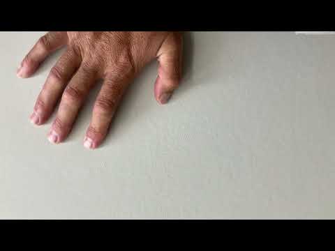BME Ceramique | Foam-backed VInyl Headliner Fabric | Pale Light Grey Faux Leather | 3/16th | 57"...