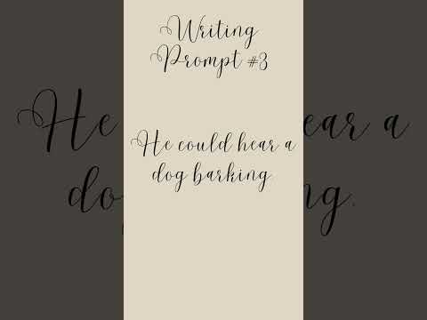 Writing Prompt #3 [30 Days of Writing Prompts]