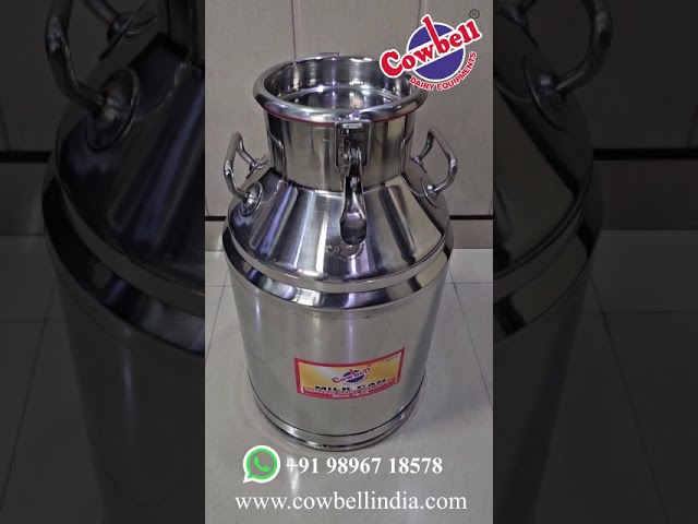 Tin Container - Insulated Stainless Steel Milk Can 40 Ltr with Locking ...
