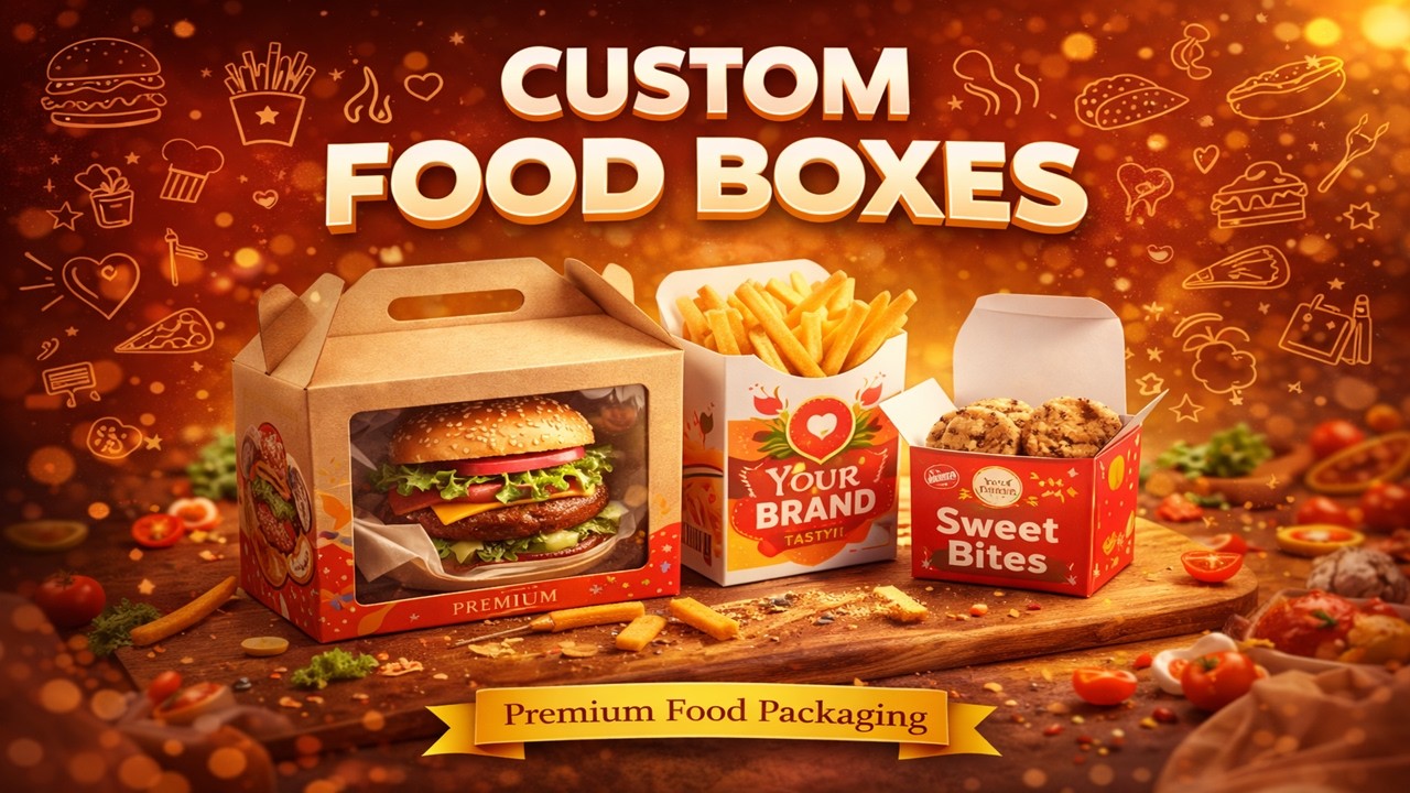 Custom Food Boxes – Premium Food Packaging for Restaurants & Brands | Apexio Packaging