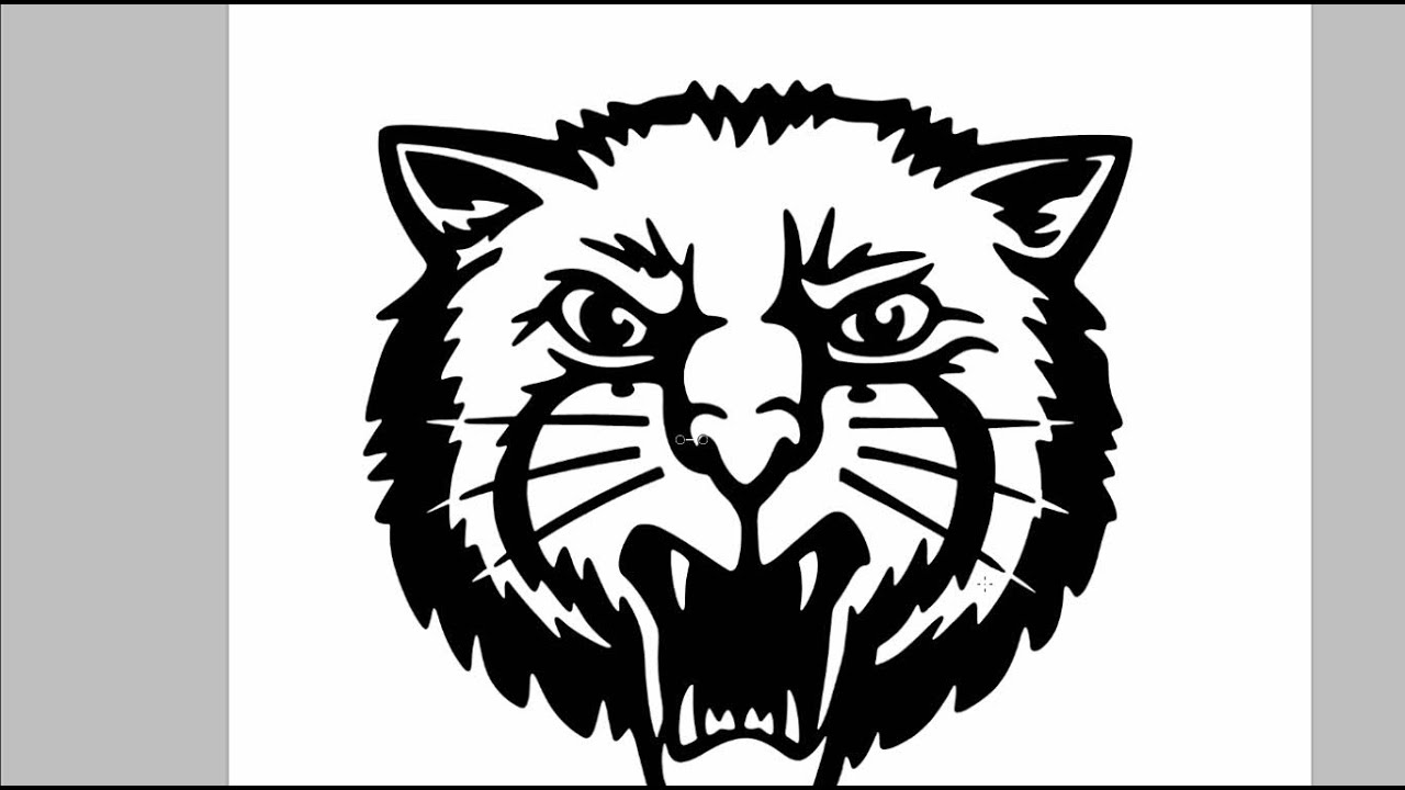 Image to Vector - Tiger Logo
