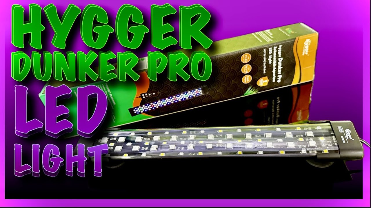 Hygger Dunker Pro LED Light Review: Best Submersible aquarium light