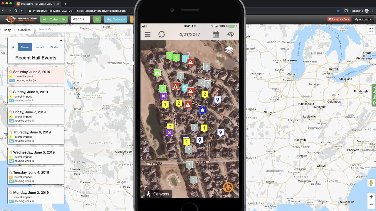 Hail Recon - Understanding Map Dates