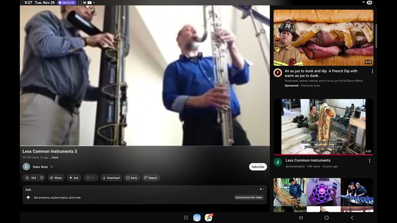 Less common instruments but getting curved (part 3)