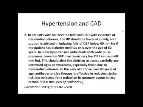 Getting Ready for JNC 8: Review of Antecedent Hypertension Trials