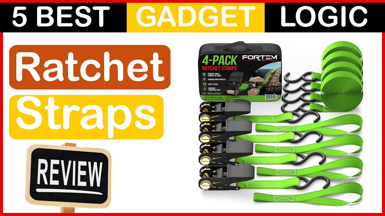 ✅ Best Rated Ratchet Straps On Amazon in 2023 🍳 Top 5 Tested [Buying Guide]