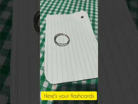 some flashcards Diy 🙂|this is how I make my flashcards😇 #shorts