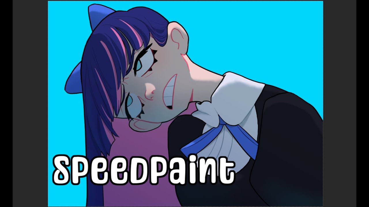 Stocking Anarchy - Panty & Stocking with Garterbelt Speedpaint