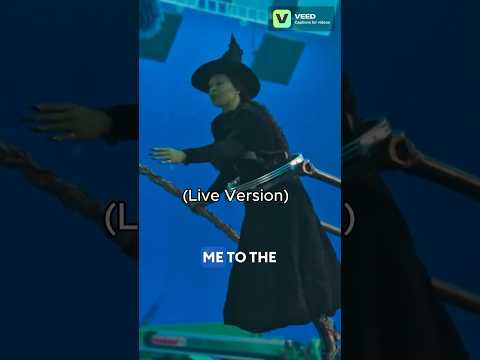 Studio Version Vs. Live Version: Ariana Grande "Defying Gravity" From Wicked #wickedmusical #wicked