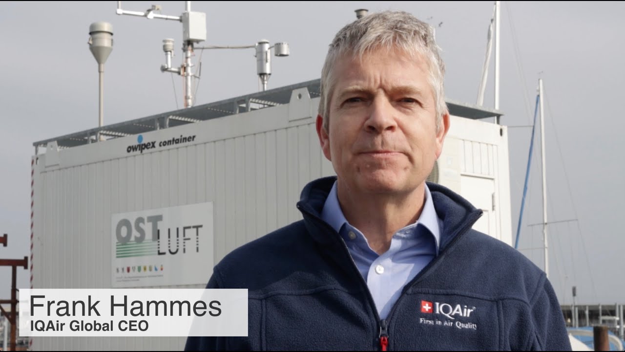 IQAir's CEO Frank Hammes Explains How Data Is Collected for the 2022 World Air Quality Report