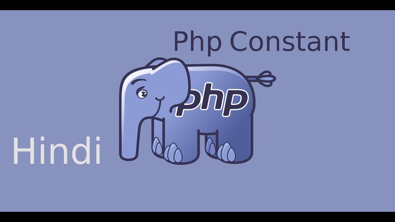 Php tutorial in Hindi - constant in php
