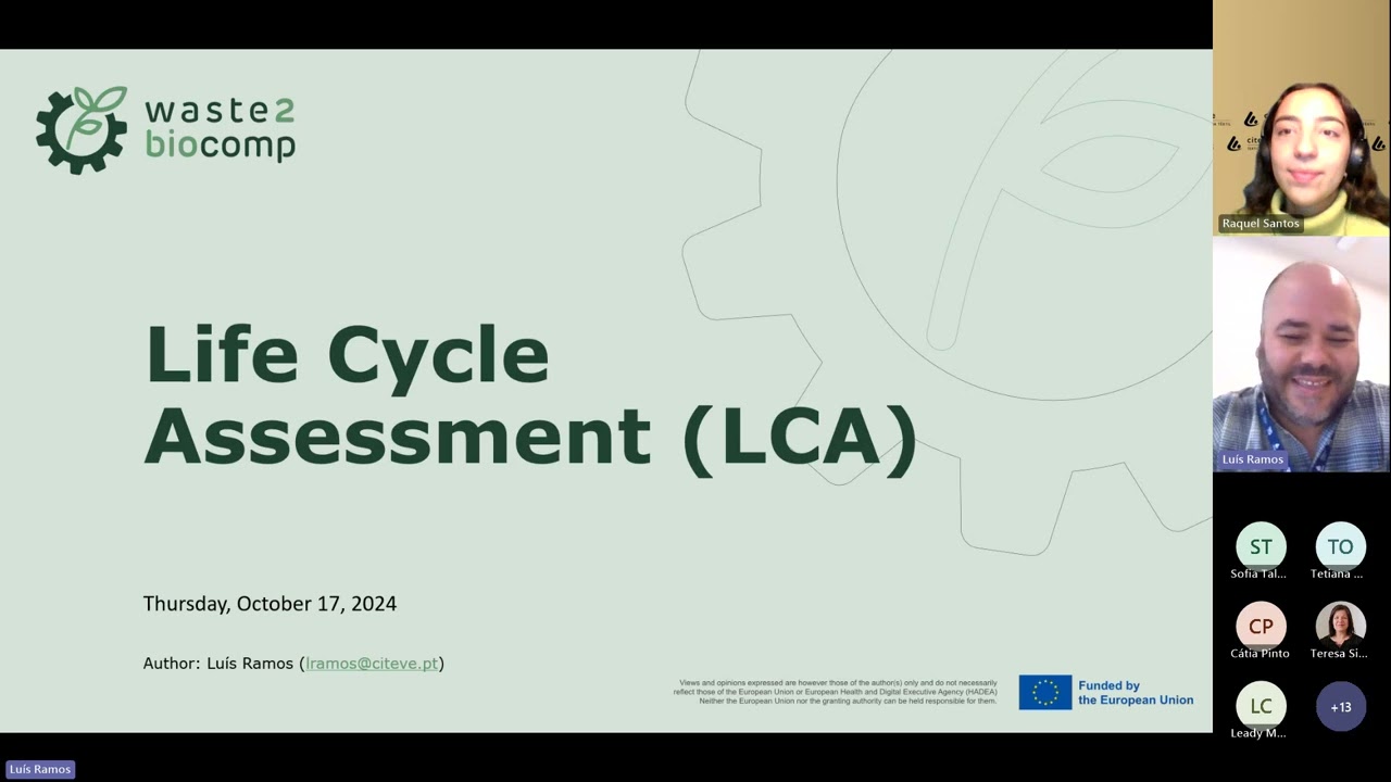Life Cycle Assessment (LCA) Workshop