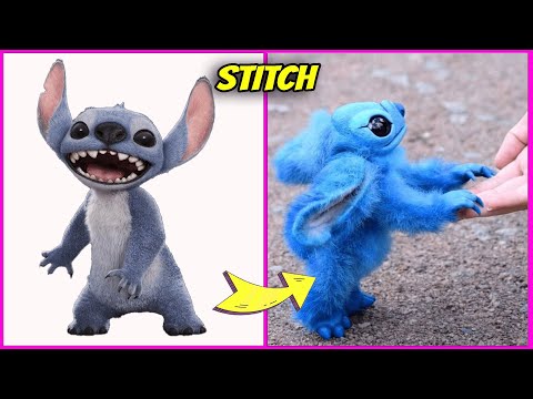 Lilo & Stitch Characters in REAL LIFE 👧🏻🏝️ + 🔊 Guess The Lilo & Stitch Characters by Their VOICE