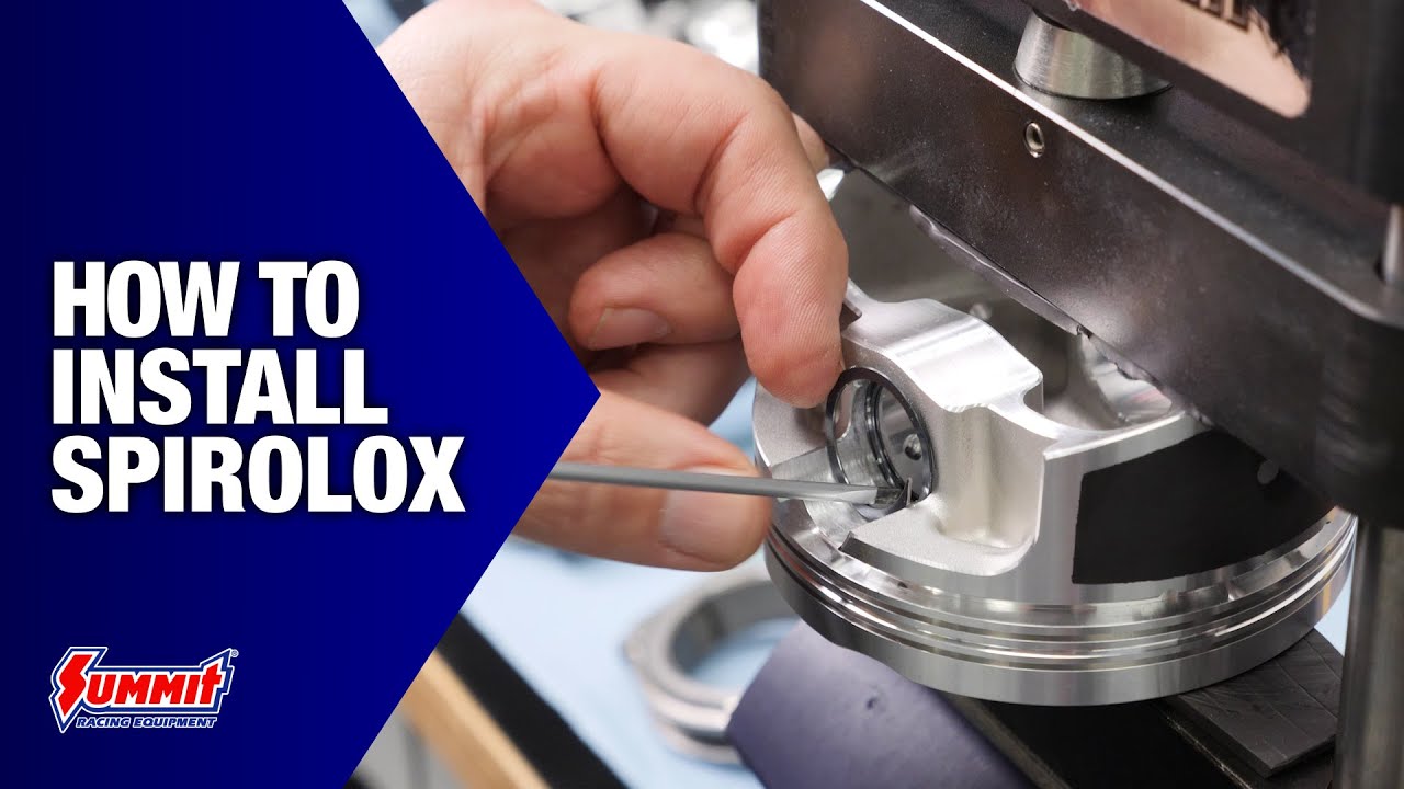 How to Install Spirolox Retaining Rings - Engine Building 101