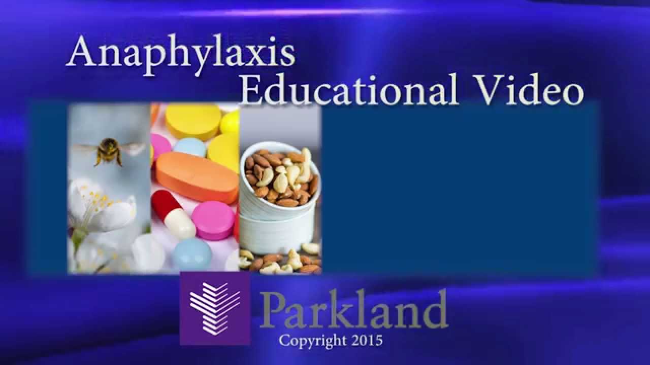 Anaphylaxis Educational Video