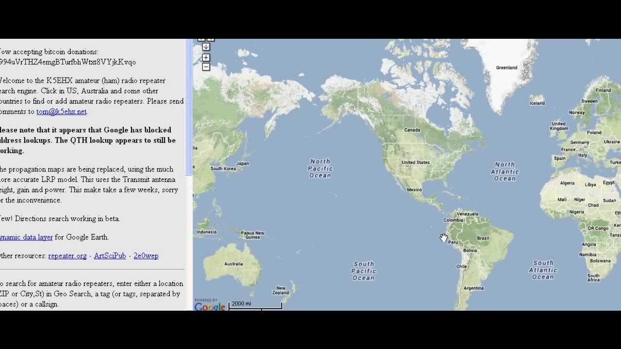 TRRS #0143b - QSO - Amateur Radio Repeater Maps