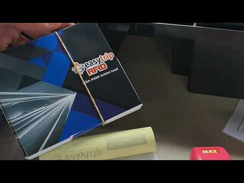 easy step using NLEX RFID