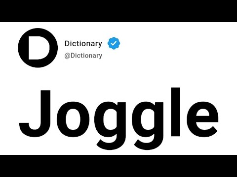 Joggle Meaning In English