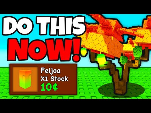 How To Get The NEW FEIJOA SEED on Grow A Garden Roblox!!